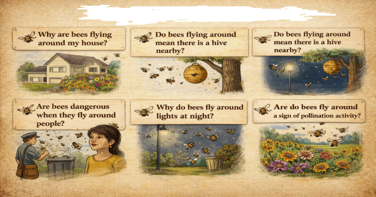 Why Are Bees Flying Around Me? | Reasons Bees Hover, Circle